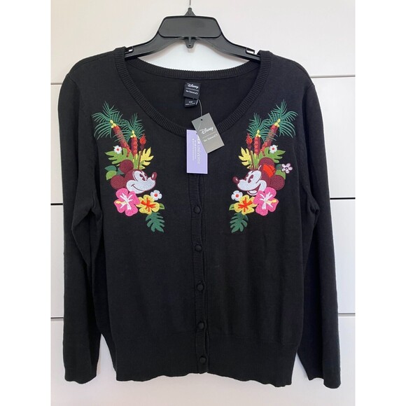 Disney | Sweaters | Disney Her Universe Mickey Minnie Mouse Tropical ...